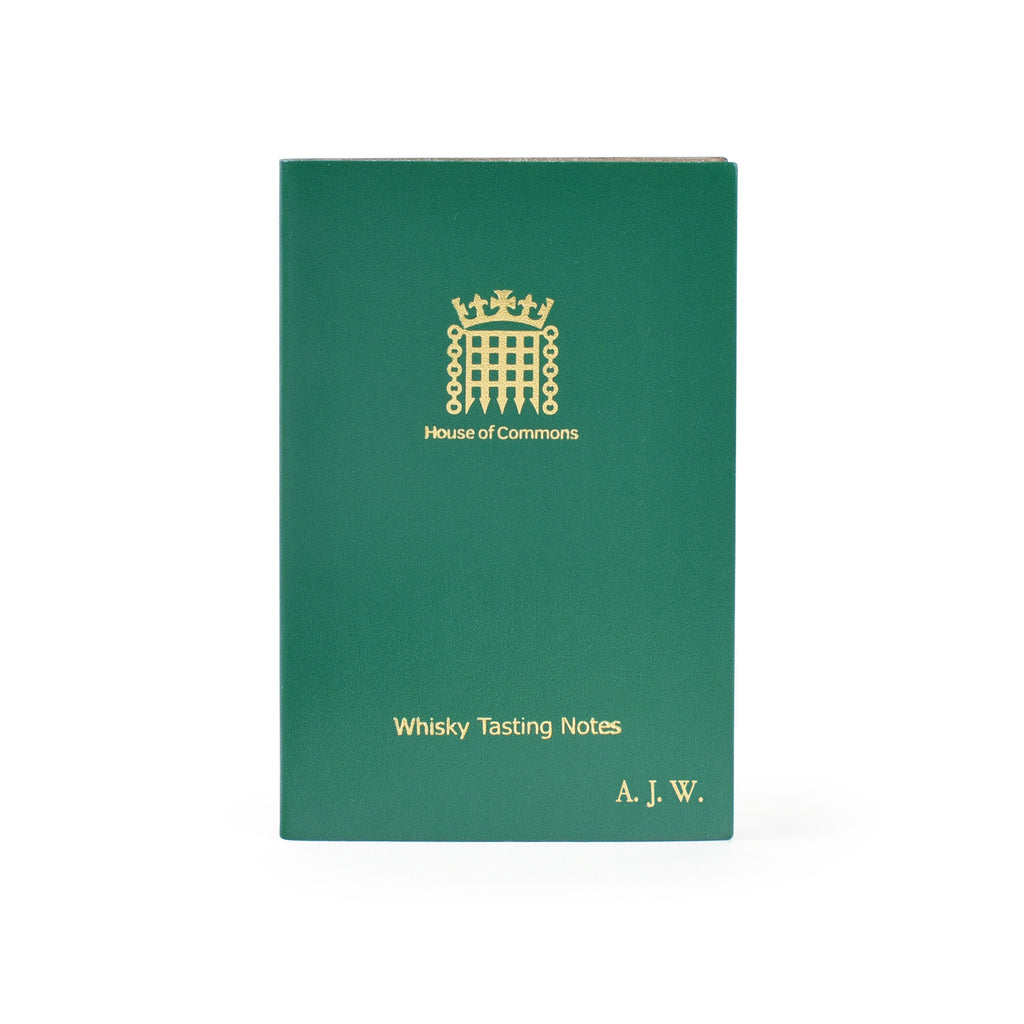 Personalised Whisky Tasting Notebook – Houses of Parliament Shop